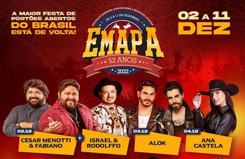 César Menotti e Fabiano e Israel e Rodolfo são os novos shows da 52ª ...